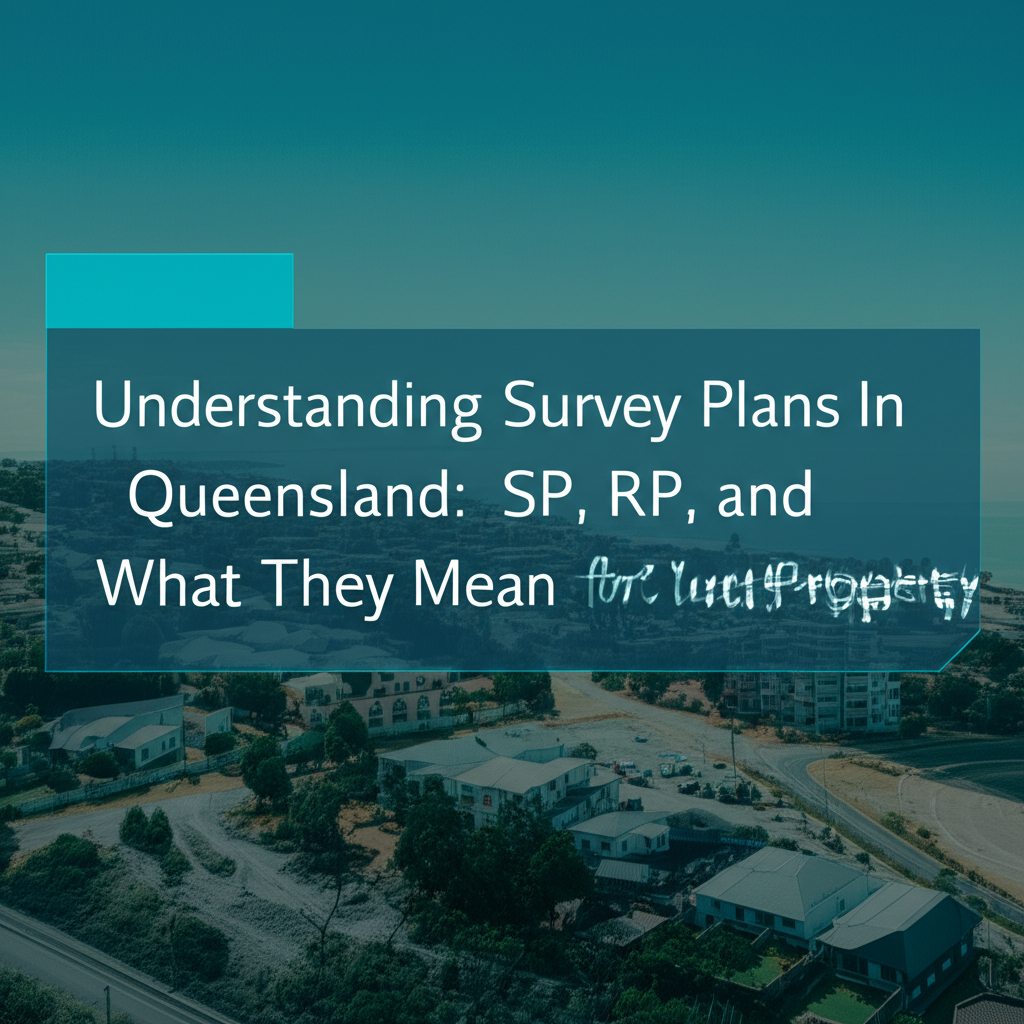 Survey Plan QLD: SP, RP, Boundaries & When to Order One – Title Finder