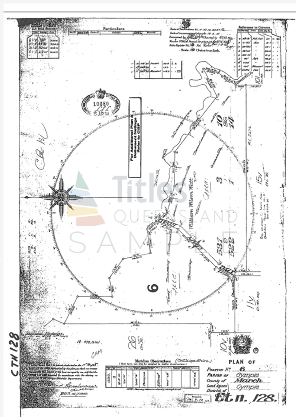Image of Survey Plan (SP/RP) | Which property document is this? – Title ...